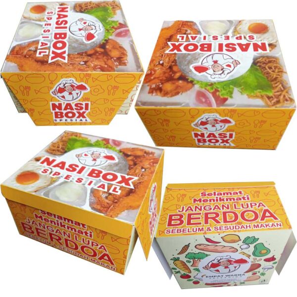 Jual Dus Nasi Kotak Box Spesial Harga Murah Buat Umkm Kuliner